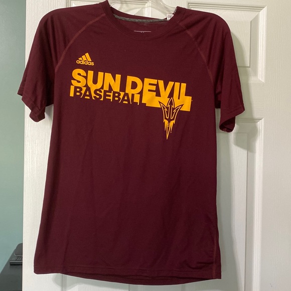 adidas | Shirts | Mens Adidas Asu M Tee Shirt | Poshmark